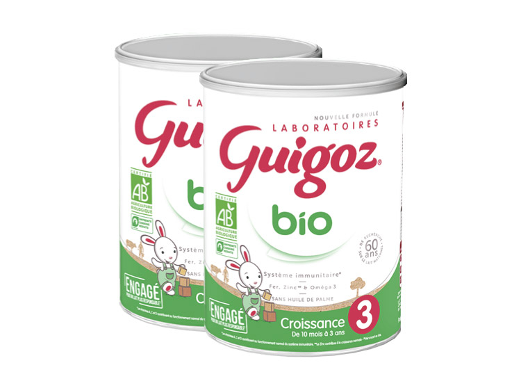 Guigoz Lait 3ème Âge BIO - 2 x 800 g - Parapharmacie en ligne | Beauté ...
